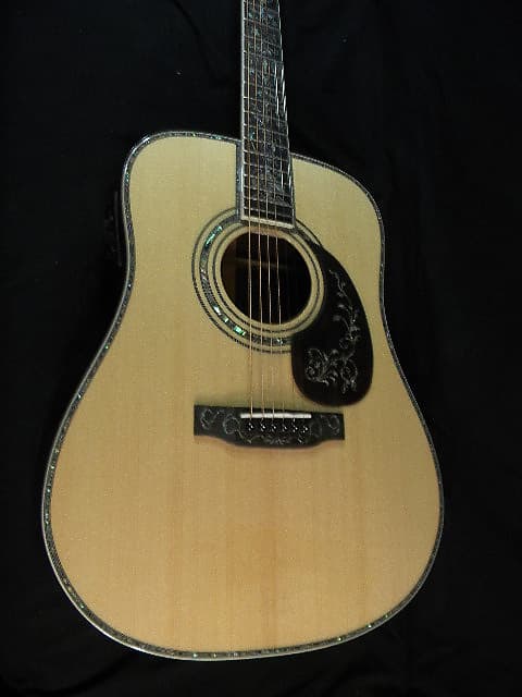 Artisan Custom Guitars D45 Deluxe A/E Guitar 2021 Natural | Reverb