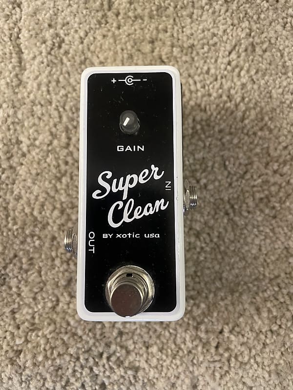 Xotic Super Clean Buffer 2019 - White | Reverb