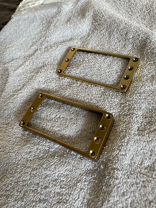Yamaha SG 1600/2500/3000 Pickup Rings (SBG) 1980's Gold | Reverb
