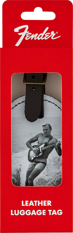 Genuine Fender Guitars Vintage Ad Luggage/Suitcase Tag, | Reverb
