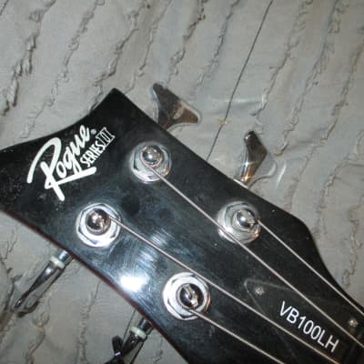 Rogue VB100LH Left-Handed Violin Bass Guitar Vintage Sunburst | Reverb