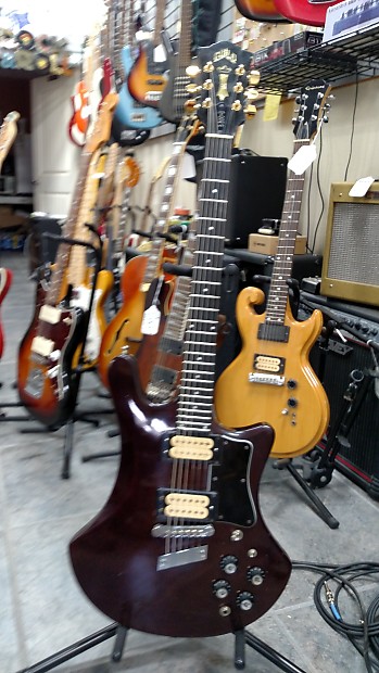 Guild S 300-D 1979 Dark Trans Red USA | Reverb