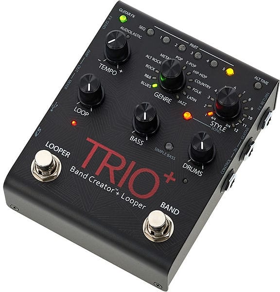DigiTech TRIO Plus Band Creator + Looper w/ FS3X 3-Button | Reverb