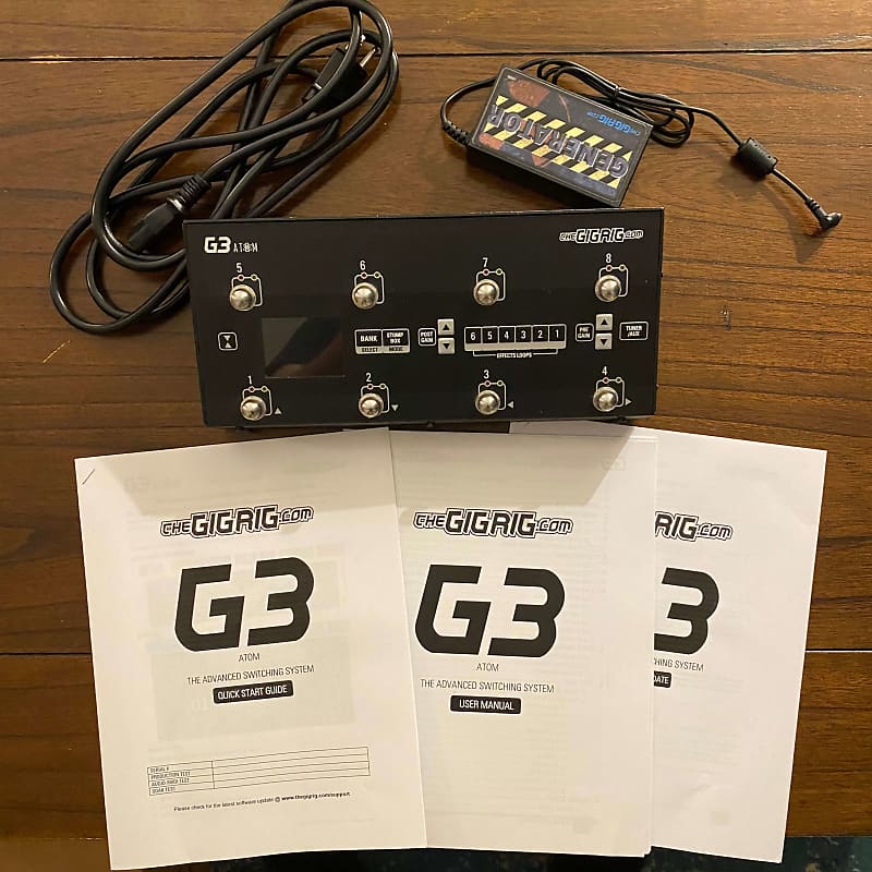 GigRig G3 Atom 2020-2023 - Black - includes power supply | Reverb