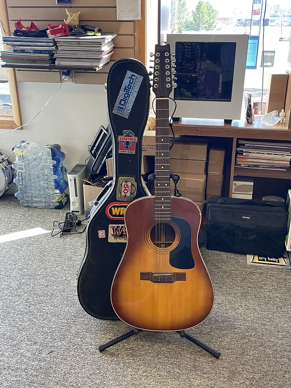 Washburn- 12 string With Case-George Washburn Vintage - | Reverb
