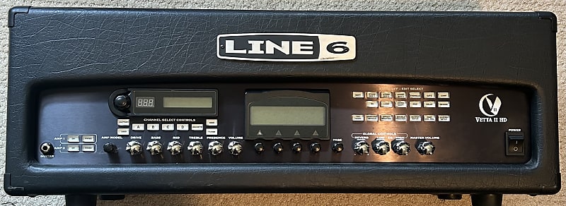Line 6 Vetta 200-Watt Stereo Digital Modeling Guitar Amp Head | Reverb