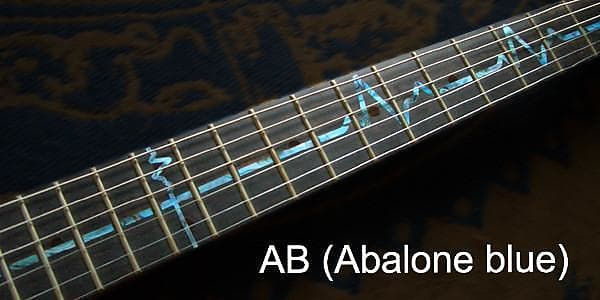 JOCKOMO Inlay Stickers, Fret Mark-EKG Line (AB) | Reverb