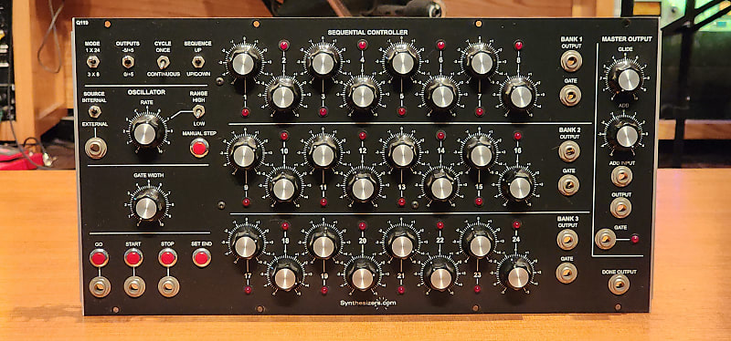 Synthesizers.com Q119 Sequential Controller 2010 - Black | Reverb