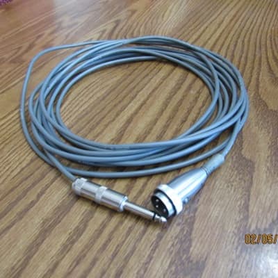 Shure-High Impedance 20' Microphone Cable - 3-PIN | Reverb