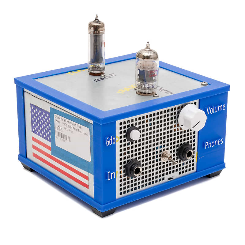 Chuck Harrell - Handwired 1-watt 12AX7 / 12AQ5 Tube Amplifier | Reverb
