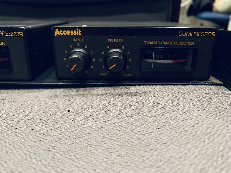 Accessit Compressor ( pair ) w/ power supply | Reverb