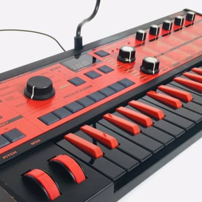 RARE - Korg Microkorg Red / Black Limited Edition 2002 | Reverb