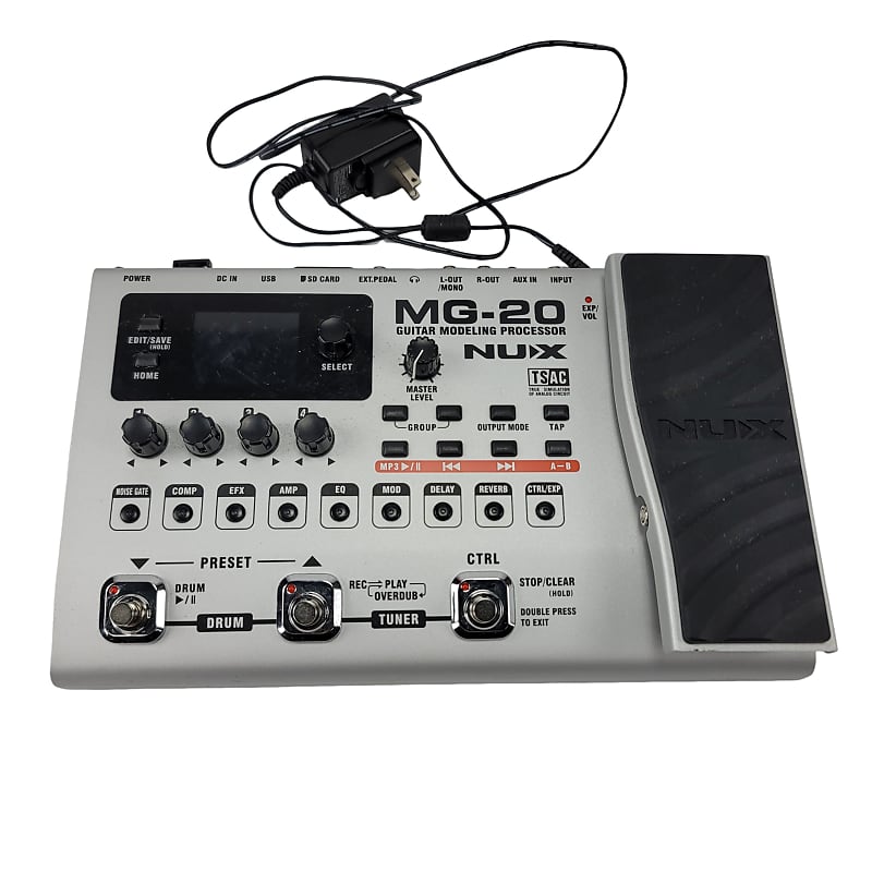 Used NUX MG-20 Pedalboard Effects Processor | Reverb UK
