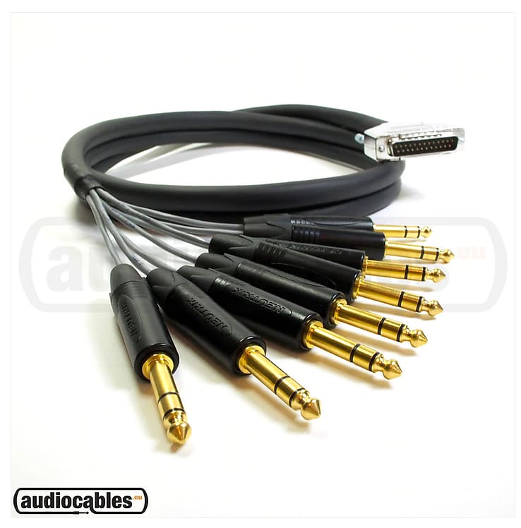 Mogami 2932 - 8 channel Multi Analog Cable - DB25 to Gold | Reverb