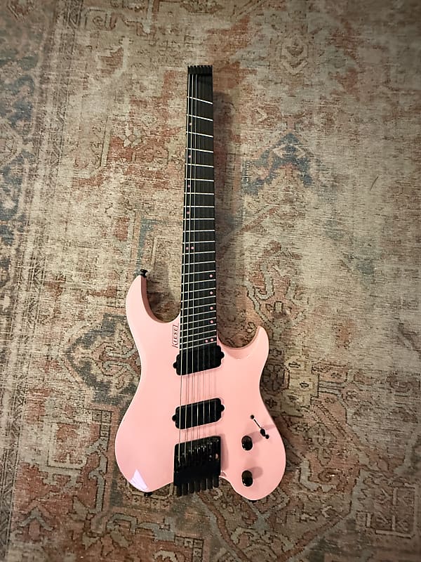 Kiesel Keisel Vader Multiscale Headless 7 String - Pink | Reverb
