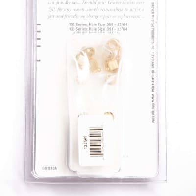 Genuine Grover Deluxe SD90 3+3 Gold, Keystone Buttons, Safety | Reverb