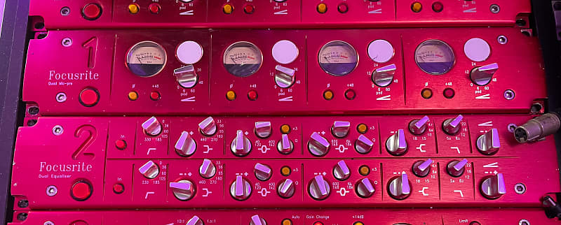 Focusrite Red 2 Dual Equalizer 90s | Reverb