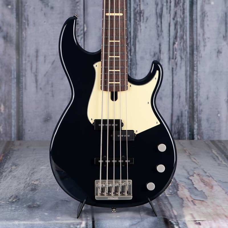 Yamaha Premium BBP35 5-String Bass, Midnight Blue | Reverb