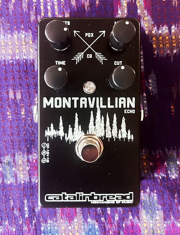 Catalinbread Montavillian Echo 2022 - 2023 - Black / White | Reverb