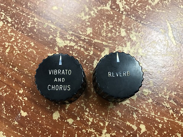 Vintage Hammond Vibrato And Chorus, Reverb Knobs Black | Reverb UK