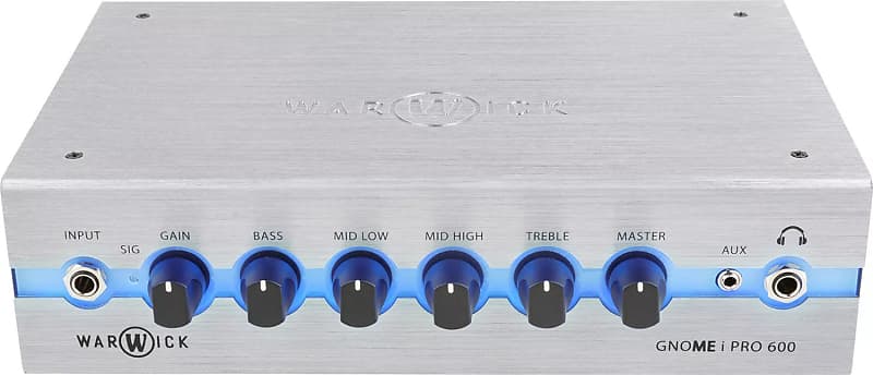 Warwick Gnome i Pro 600-Watt Pocket Bass Amp Head with USB | Reverb