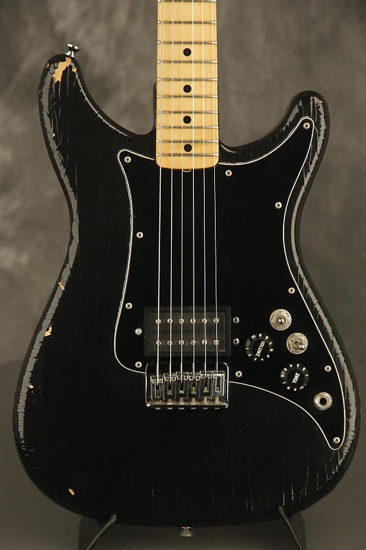 1981 Fender LEAD I refinished Black | Reverb