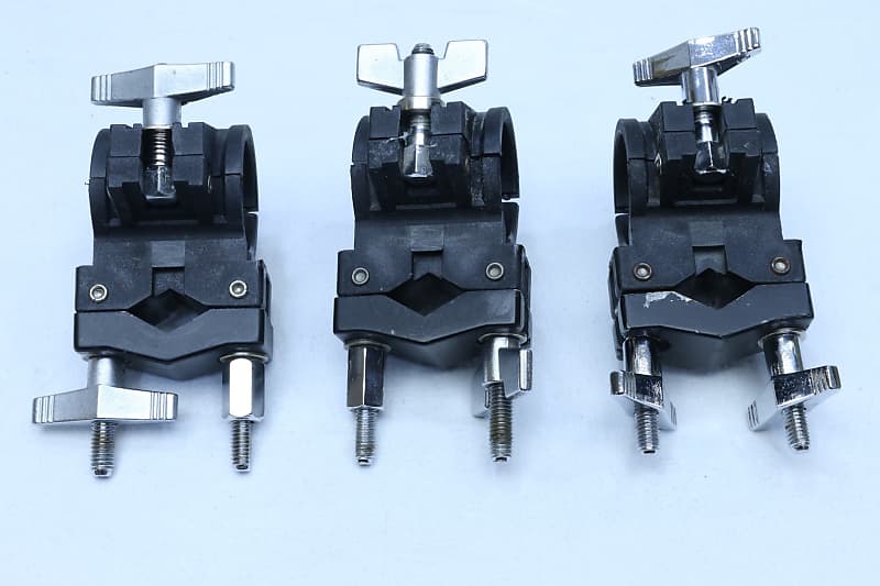 THREE Clamp V-Drum Cymbal Rack Hatched for Roland Gibraltar | Reverb
