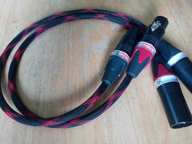 Better Cables Silver Serpent Anniversary Edition XLR pair | Reverb