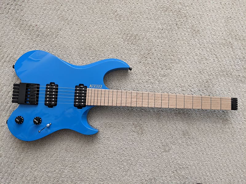 Kiesel Vader V6 Grabber Blue | Reverb