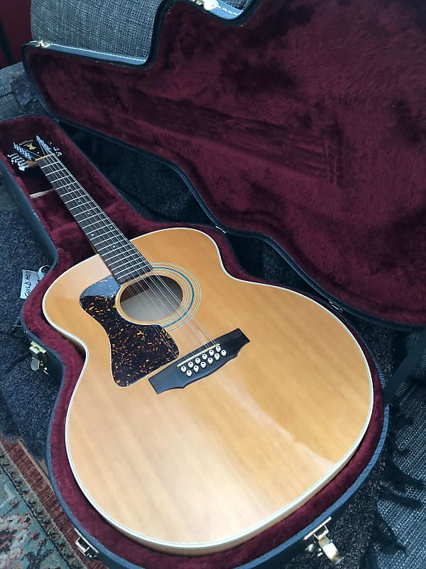 Guild JF-30 1988 Jumbo Blonde Left-Handed 12-String | Reverb