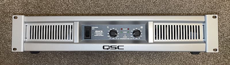 QSC GX3 2-Channel Power Amplifier | Reverb