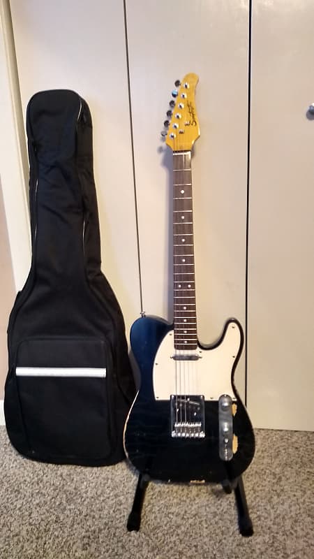 Sawtooth Limited Edition Black ET Relic Telecaster with | Reverb