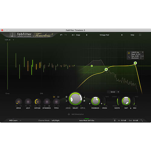 FabFilter Timeless 3 Tape Delay Plug-In (Download) | Reverb