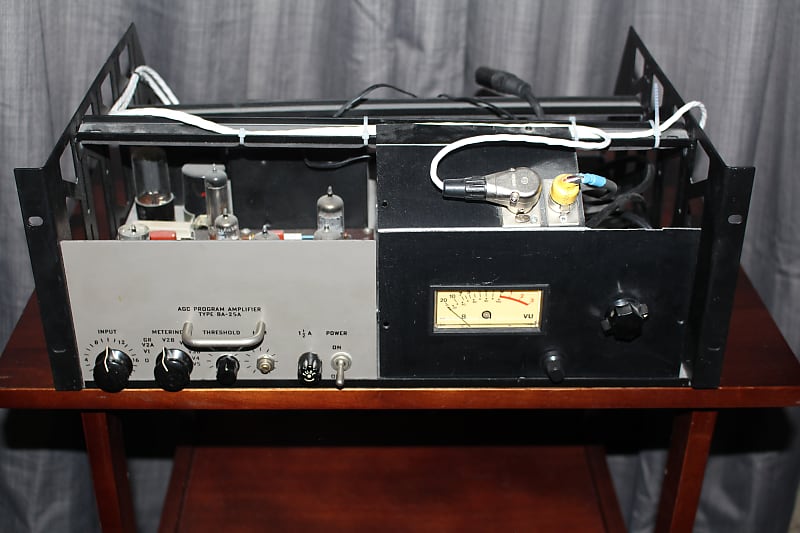 RCA BA-25A AGC Program Amplifier with VU meter & Rack | Reverb Canada