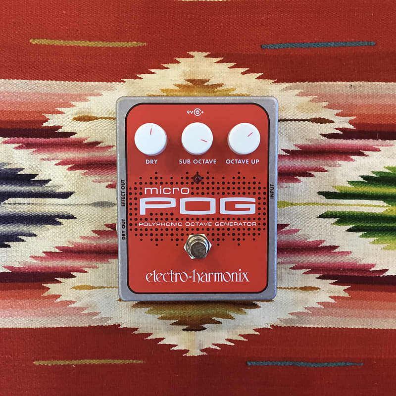 Electro-Harmonix Micro POG Polyphonic Octave Generator | Reverb