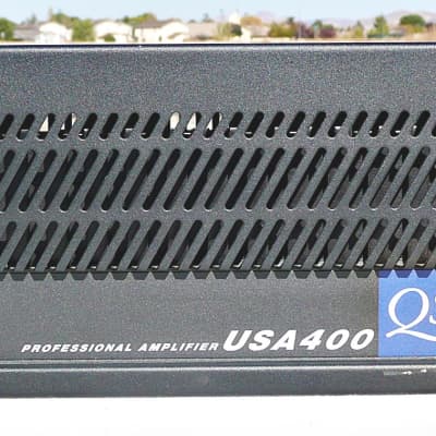 QSC USA 400 - 2 Channel 400 Watt Bridged Power Amplifier - | Reverb