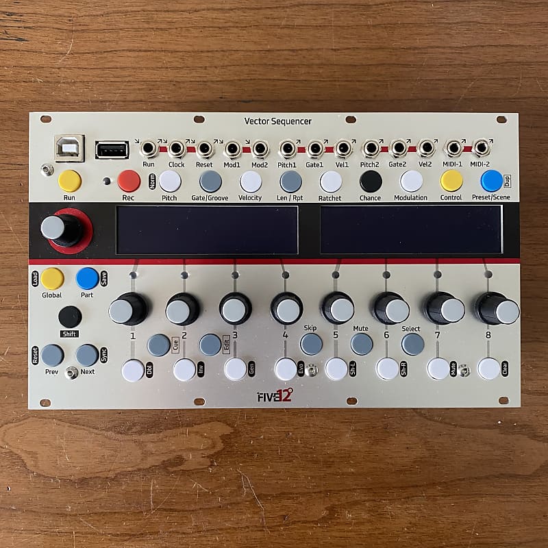 Five12 Vector Sequencer - Silver | Reverb