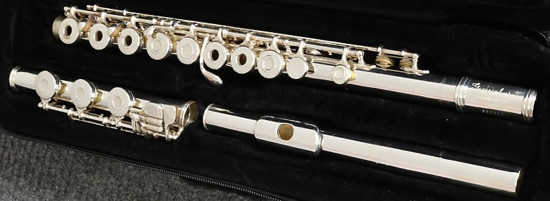 Gemeinhardt Model 3SB Solid Silver Open Hole Low B Flute | Reverb