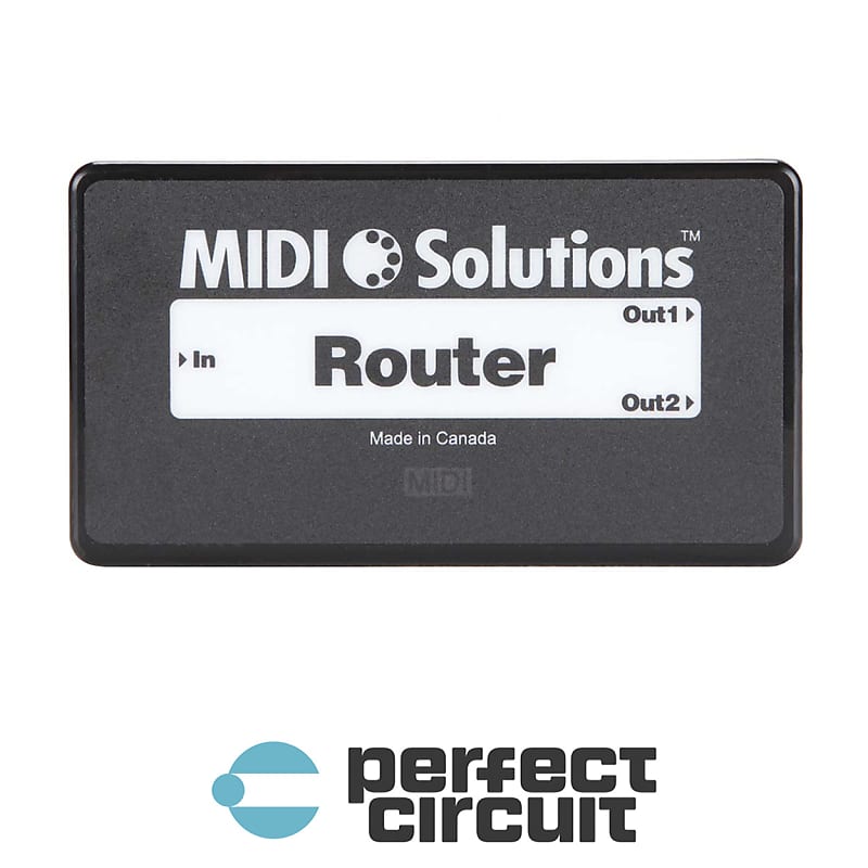 MIDI Solutions Router MIDI Data Filter | Reverb