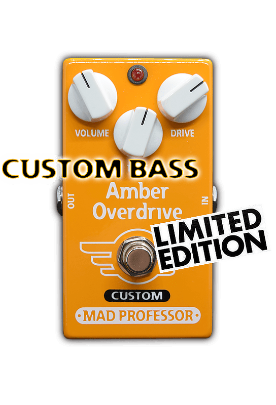 Mad Professor Custom Amber Overdrive for Bass Limited Edition | Reverb