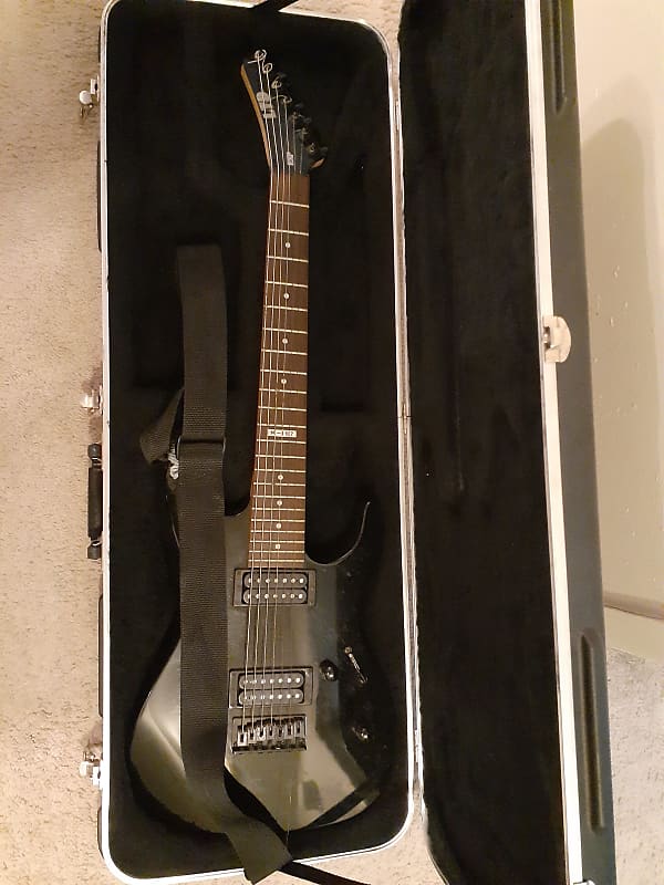 ESP LTD 7-string M-107 2000 Black | Reverb