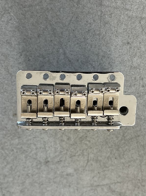 Fender Vintage Spaced Stratocaster Bridge w Trem Block 2014 - | Reverb