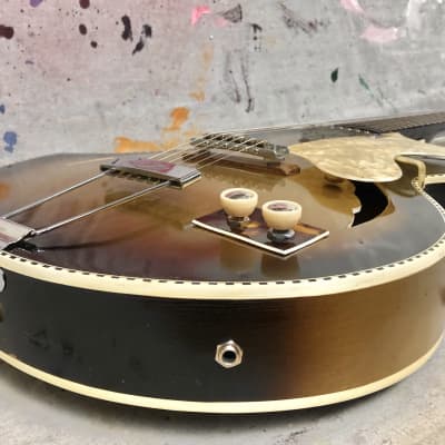 Vintage Hopf-Fasan Archtop Commodore-Commander Guitar Circa | Reverb