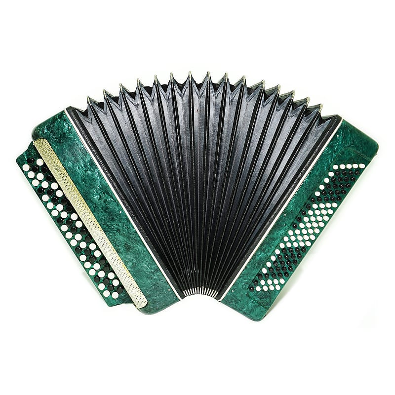 Bayan Button Accordion Rassvet, Folk Accordian Harmonica, | Reverb