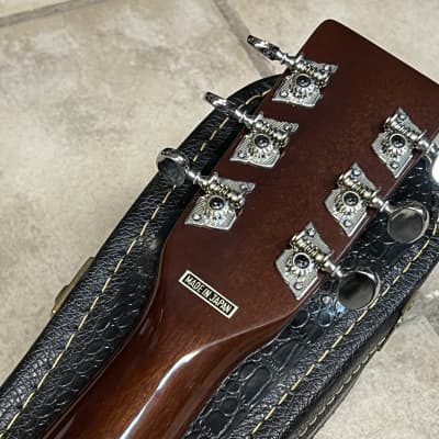 1970s Penco Acoustic Guitar Made in Japan MIJ alligator case | Reverb