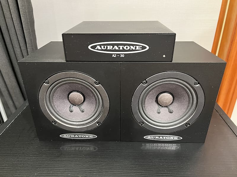 Auratone 5C Super Sound Cube Reference Monitor Pair with | Reverb