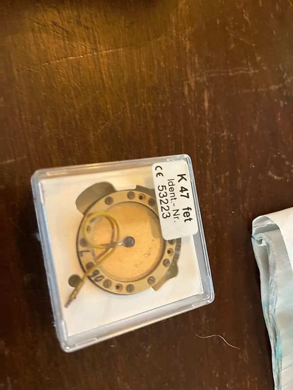 Neumann k47 Capsule 1969 Fet U47 | Reverb