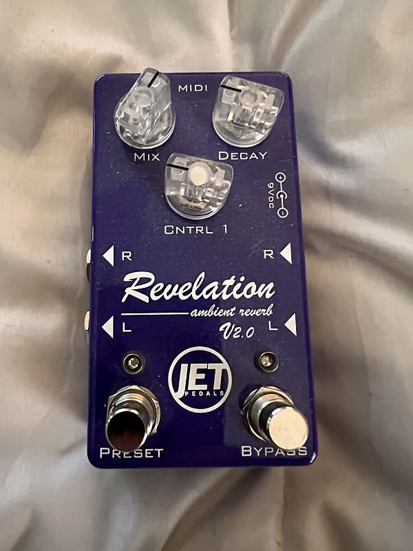 Jet Pedals Revelation Reverb with Midi | Reverb