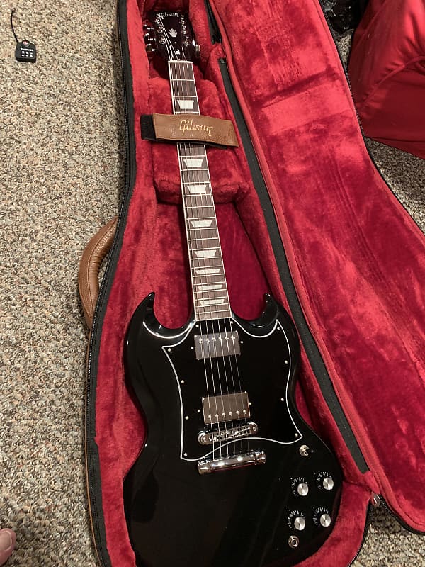 2019 Gibson SG Standard (slim/white binding with a 498T; | Reverb