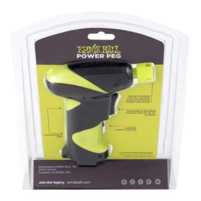 Ernie Ball Power Peg Battery-Powered String Winder | Reverb